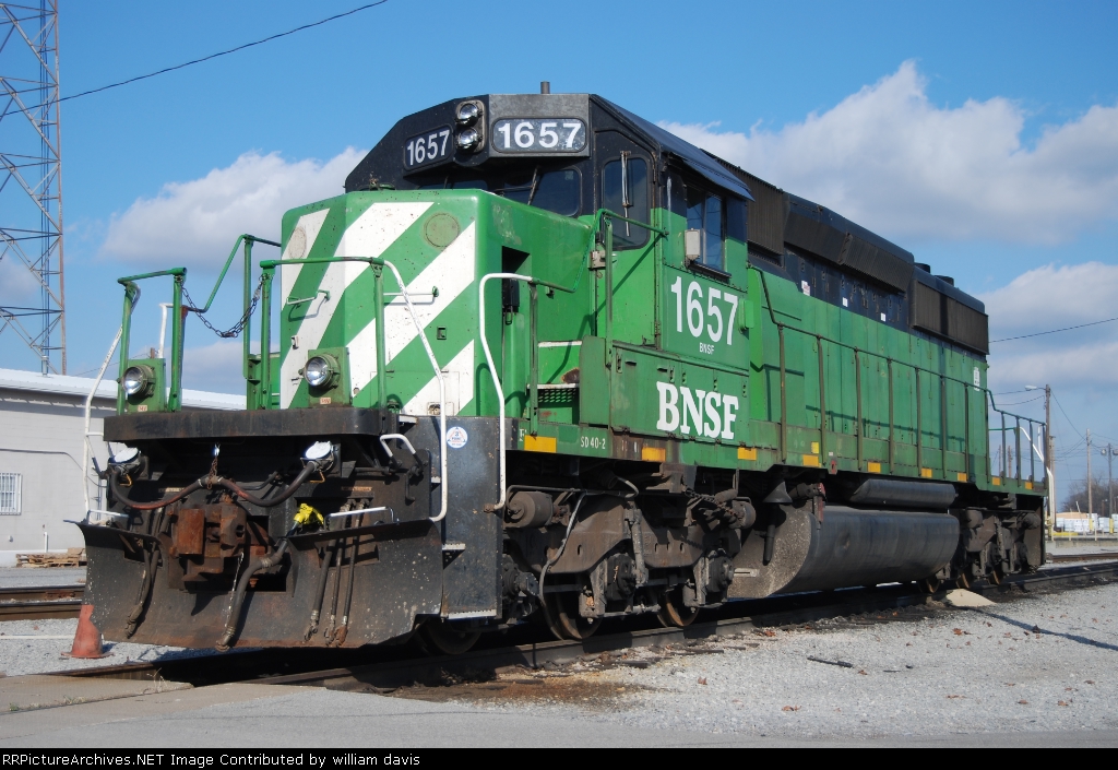 BNSF'S East Thomas Yard